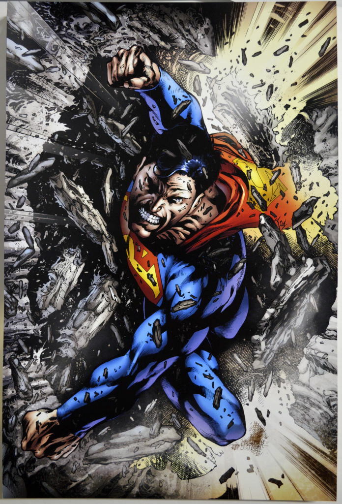 Superman Comic Art