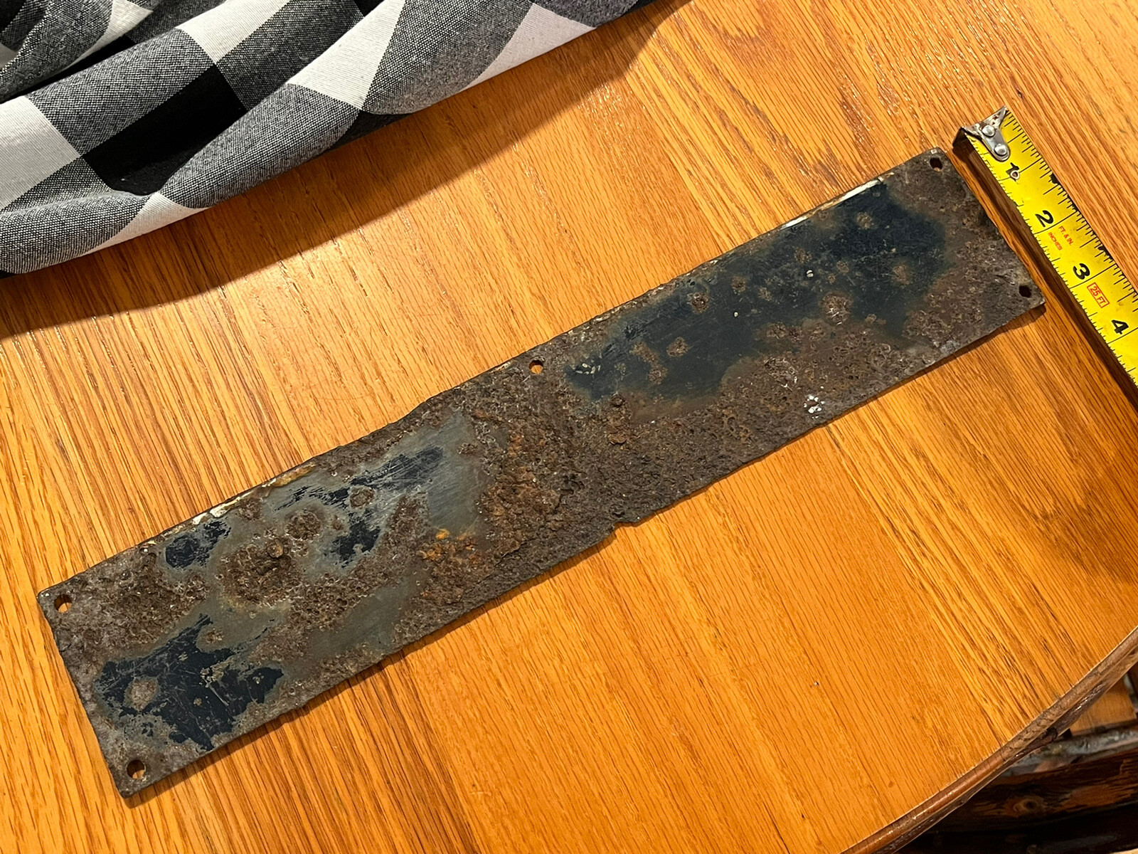 Brookfield Butter Original Porcelain Sign Blue White Kitchen Food ...