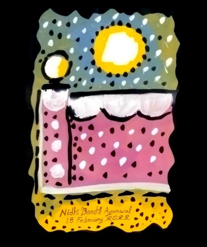 Original Painting Made & Signed By World Fame Artist Nidhi Bandil ...