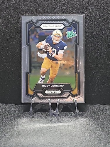2024 Panini Prizm Draft Picks Riley Leonard Rated Prospect #106 Notre ...
