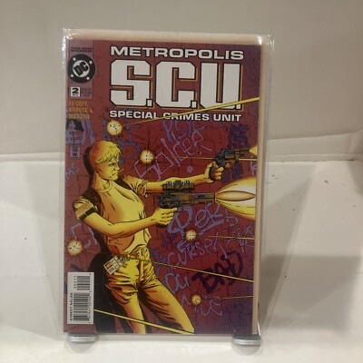 Metropolis S.C.U. Special Crimes Unit SCU #2 -DC Comics | eBay