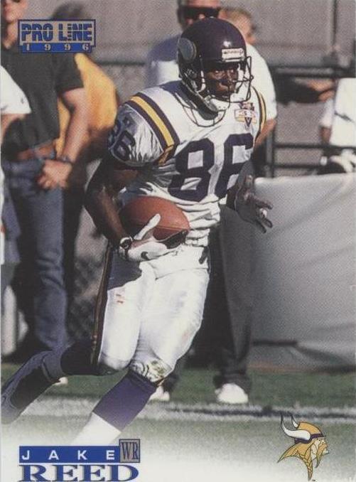 1996 Pro Line - Jake Reed #166 for sale online | eBay