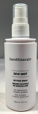 (AS IS) Bare Minerals Dew Mist Setting Spray, 3.4 oz. | eBay