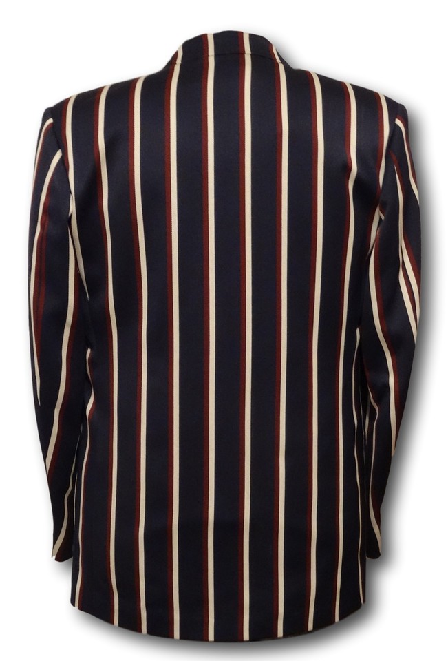 School Uniform / Boating Wool Worsted Venetian Stripe Blazers - Adult ...