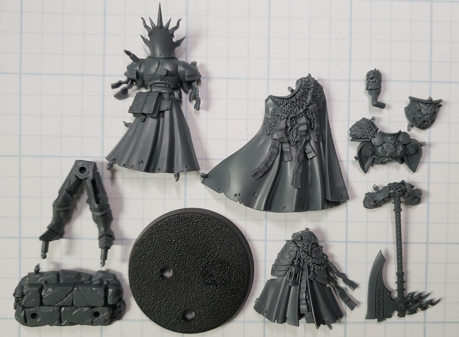 Warhammer Age of Sigmar Skaventide Lord-Terminos w Axe | eBay