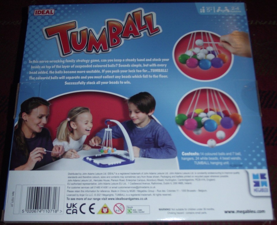 SUPERB IDEAL TUMBALL NERVE-WRACKING BEAD-STACKING FAMILY GAME STILL ...