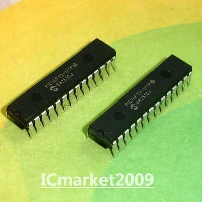 10 PCS PIC16F72-I/SP DIP-28 16F72-I/SP 8-Bit CMOS FLASH Microcontoller ...