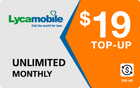 Lyca Mobile Prepaid $19 Refill Top-Up Prepaid Card ,PIN / RECHARGE | eBay