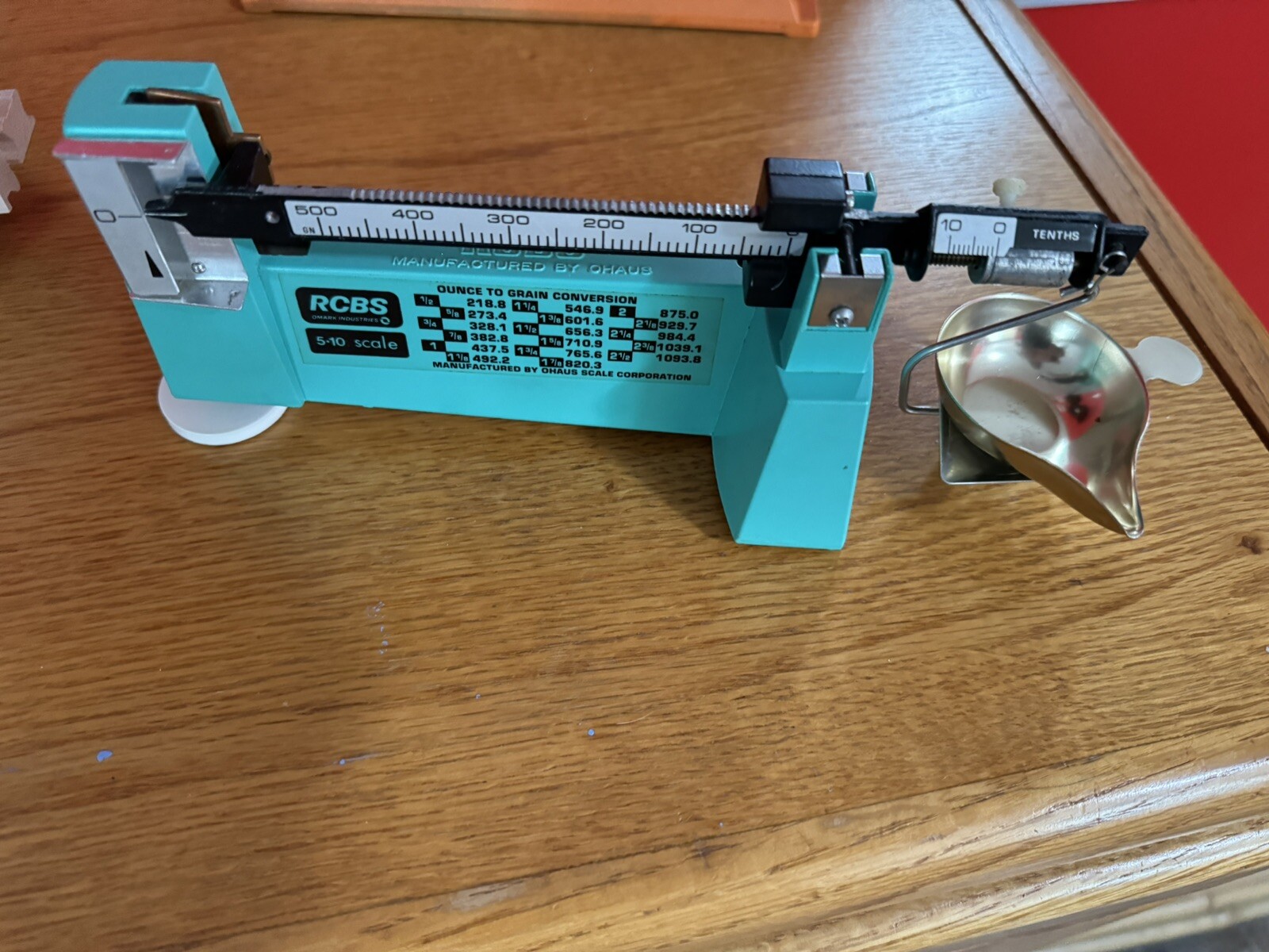 RCBS 5-10 Powder Reloading Balance Beam Scale | eBay