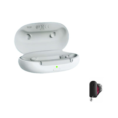 Signia Silk 7 IX RIGHT Black Rechargeable CIC with Portable Charger | eBay