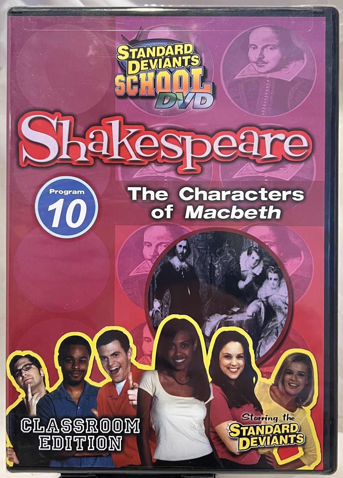 Standard Deviants School - Shakespeare Program 10 - The Characters of Macbeth 631865015467| eBay