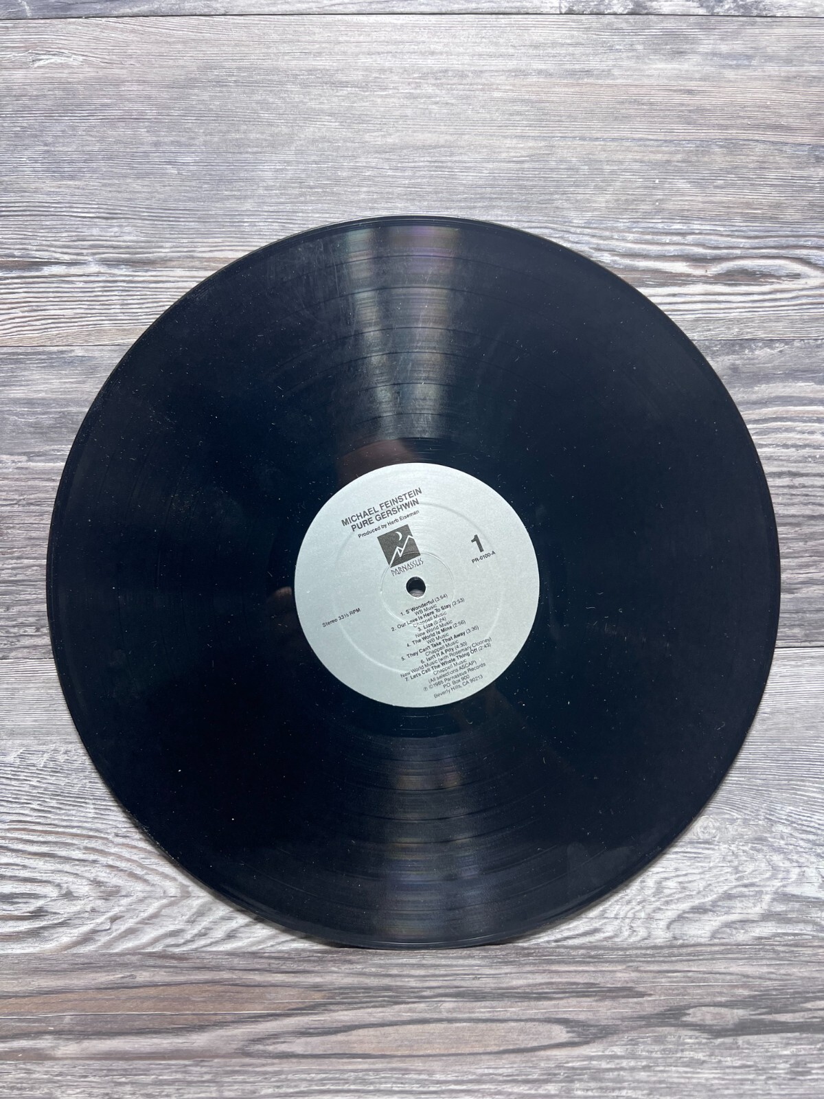 MICHAEL FEINSTEIN PURE GERSHWIN, VINYL RECORD | eBay