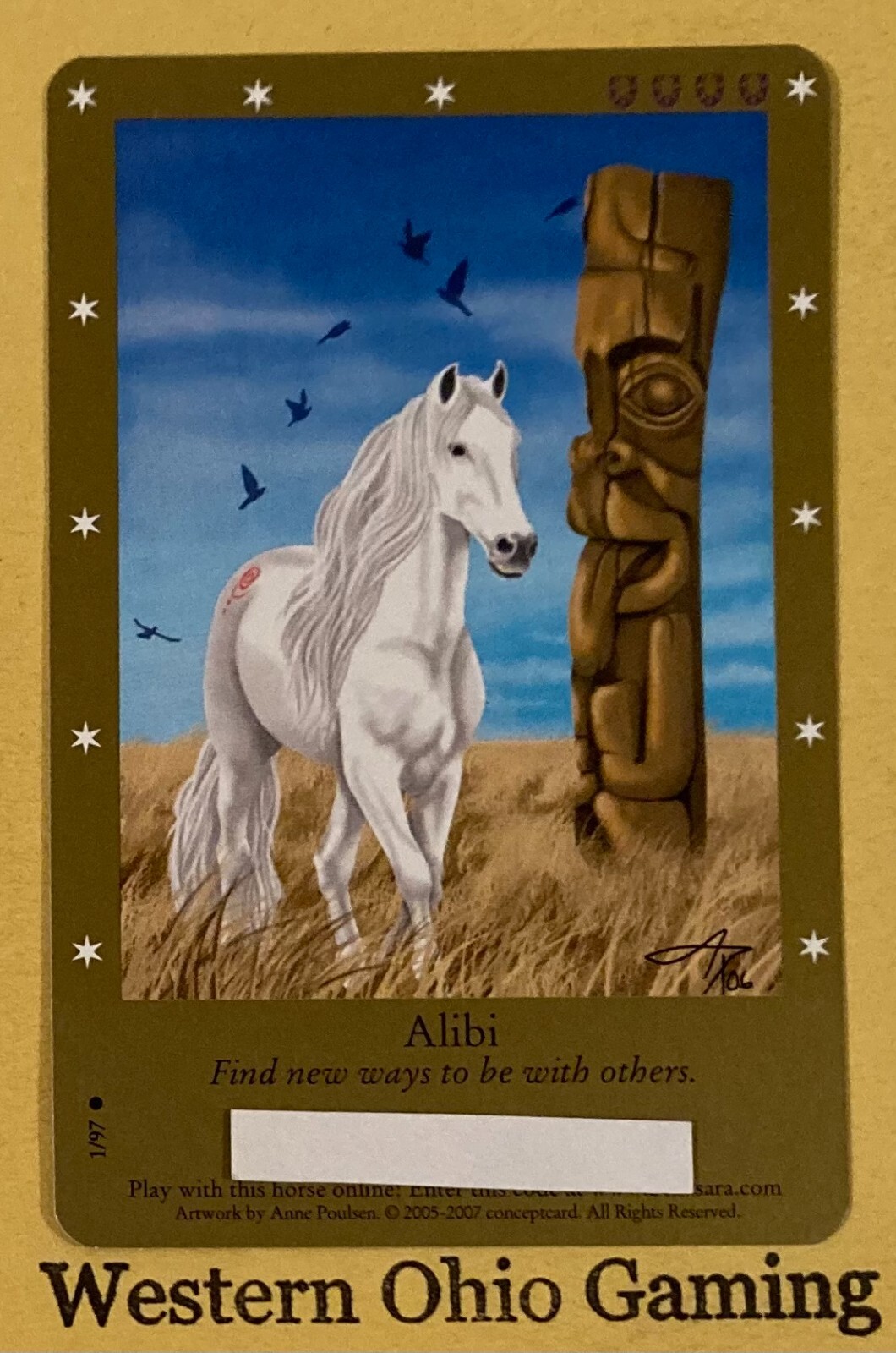 Bella Sara 2nd Series Alibi #1/97 NEW CCG TCG Trading Card Game | eBay