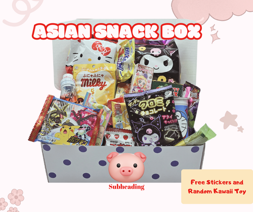 43-Piece Asian Snack Box - Japanese, Korean Treats - Variety Pack | eBay