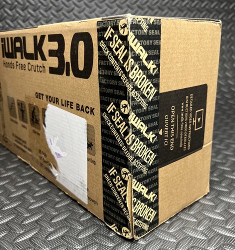 iWALK3.0 Hands Free Crutch Alternative to Crunches One Size NEW Sealed ...