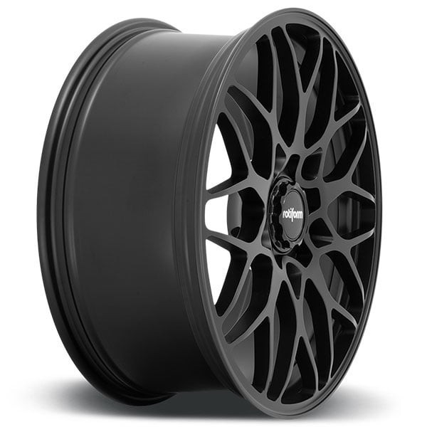 19x10" Rotiform Wheels R190 SGN Matte Black Rims (A02) | eBay