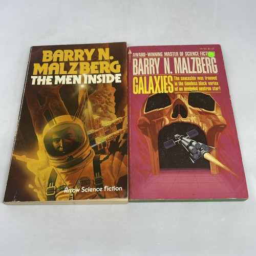 Galaxies & The Men Inside Barry N. Malzberg Paperback Vintage | eBay