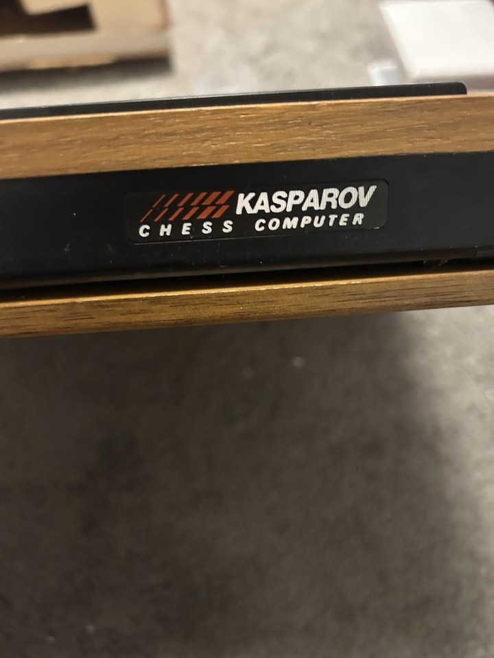 Kasparov Leonardo SciSys Chess Computer Swiss Led Precision WORKS | eBay