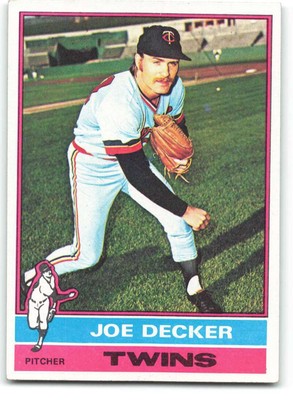 1976 Topps #636 Joe Decker NM+ Twins ID:310121 | eBay