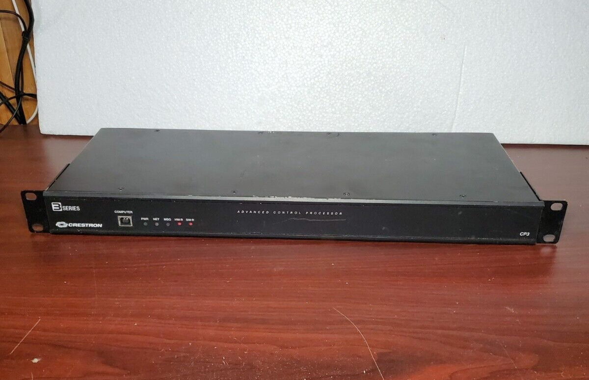 Crestron CP3 3-Series Advanced Control Processor No AC Adapter UNTESTED ...