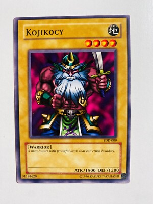YU-GI-OH! KOJIKOCY SDK-009 (1996) NM CARD | eBay