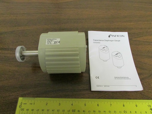 INFICON 365-011 Vacuum Capacitance Diaphragm Gauge Cdg025 Sky CDG for ...