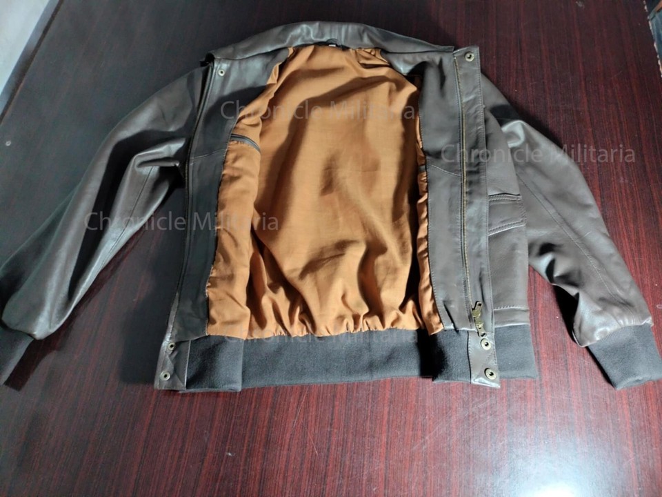 ww2 bomber jacket A2 American pilot leather jacket All sizes | eBay