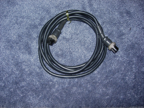 Kustom Signals Police Radar 6 Ft Antenna Cable w/7 Pin Spin On ...