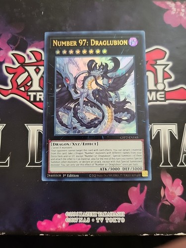 YuGiOh Number 97: Draglubion GFP2-EN145 1st Edition Ultra Rare | eBay