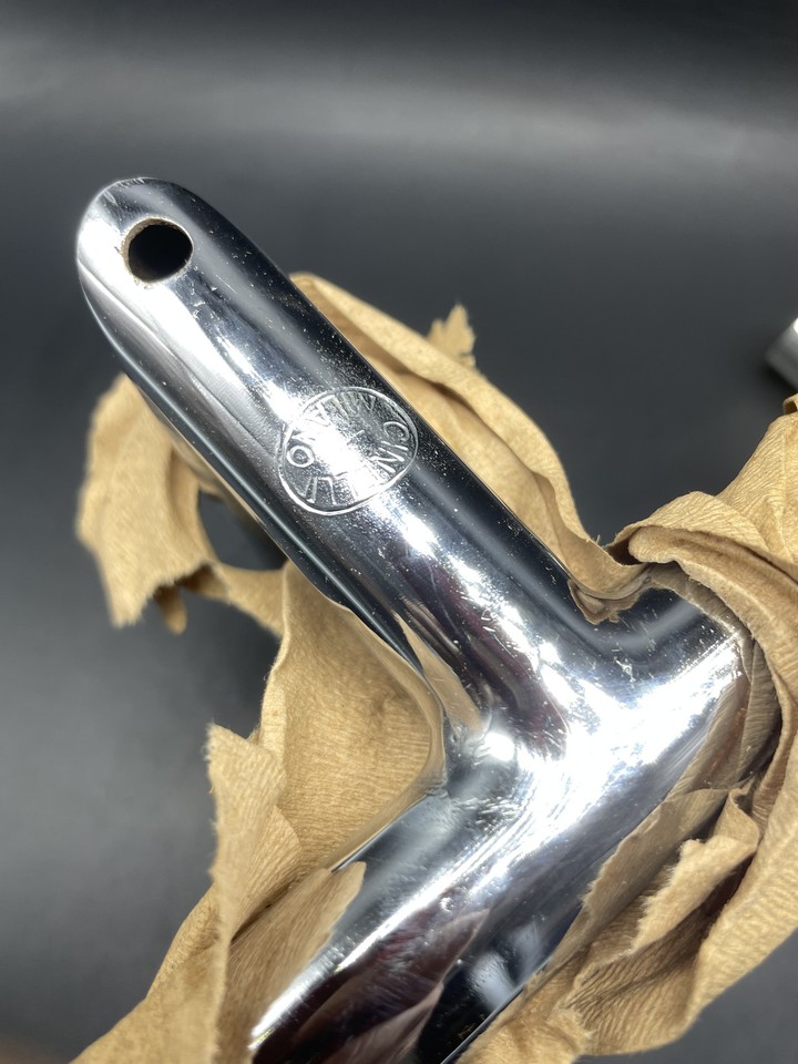 VINTAGE CINELLI HANDLEBAR WITH STEM OLD LOGO STEEL NOS CMT | eBay