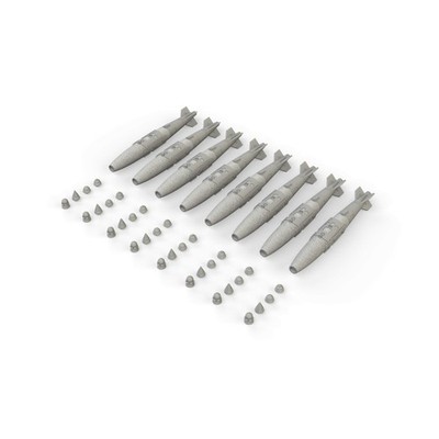 EDUARD 672212 GBU-32 THERMALLY PROTECTED BRASSIN UPGRADE KIT 1/72 ...