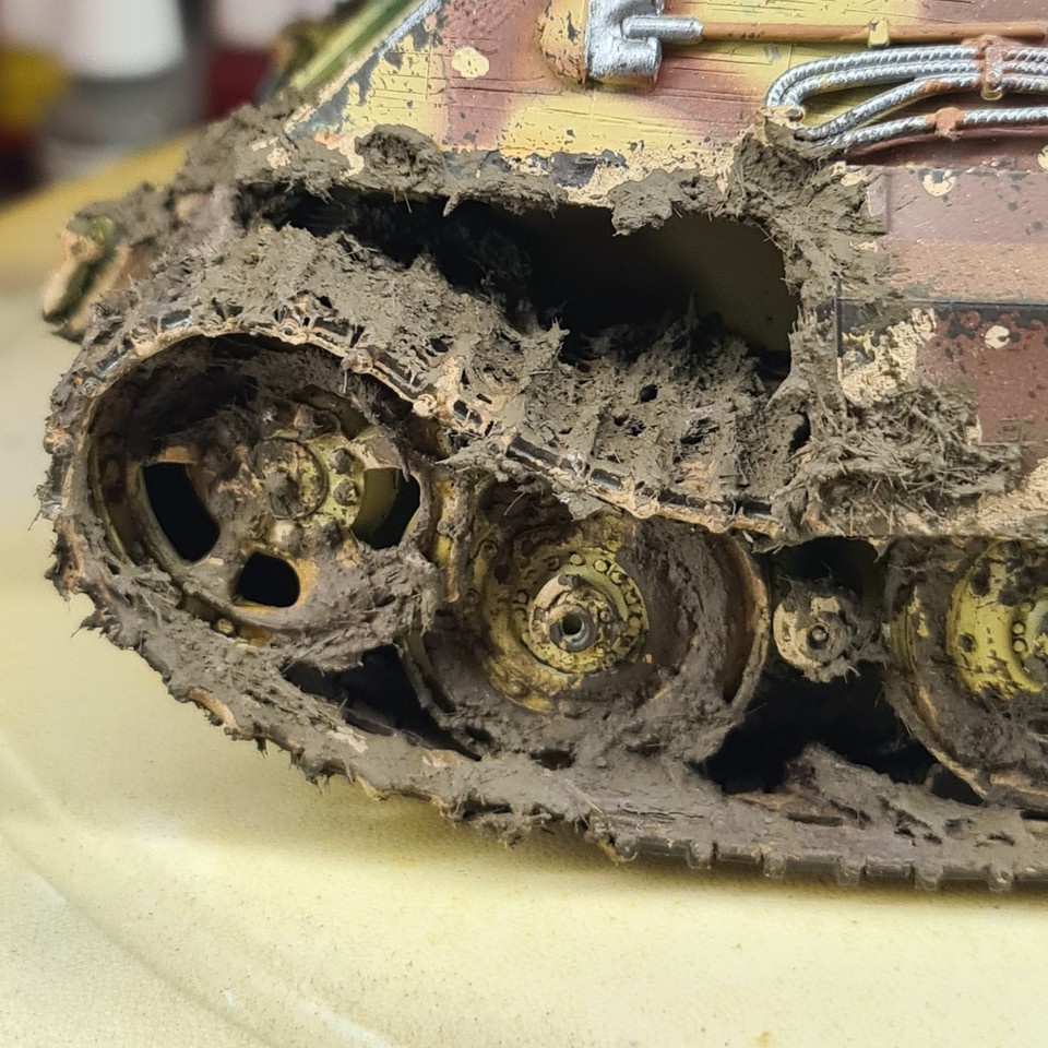 1:35 Built German Jagdtiger Heavy Tank Destroyer Kampfgruppe Peiper ...