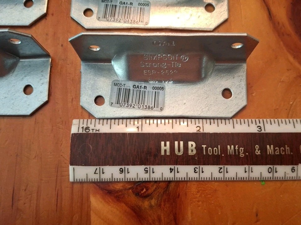 ( QTY 50 ) Simpson GA1: Strong-Tie Gusset Angle 2-3/4" L Fasteners | eBay