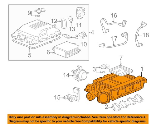 GM OEM 09-15 Camaro,CTS Engine Supercharger Components-Supercharger ...