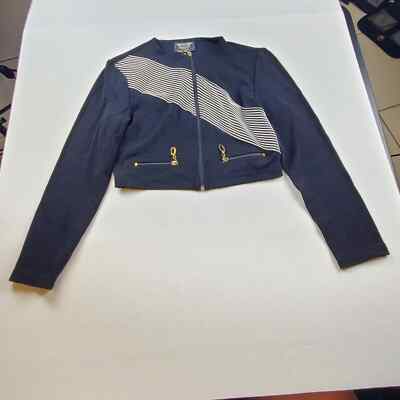 Vintage PG Collections by Ginger Bort Women's Crop Jacket Size 8 | eBay