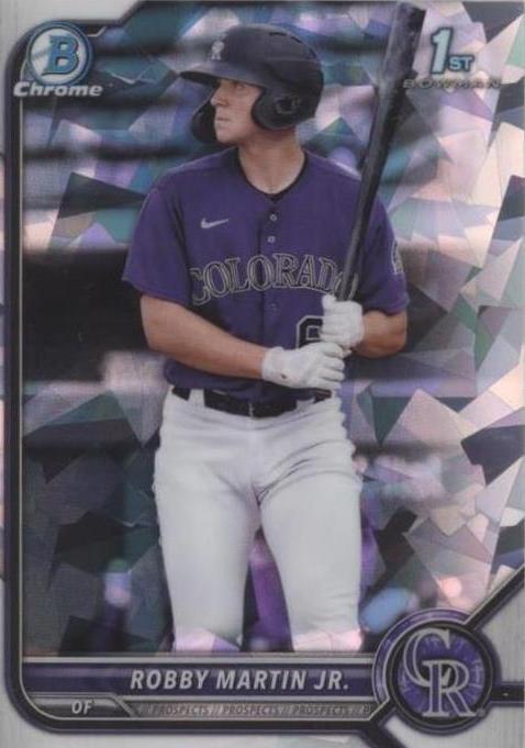 2022 Bowman - Chrome Prospects Robby Martin Jr. #BCP-43 Atomic ...