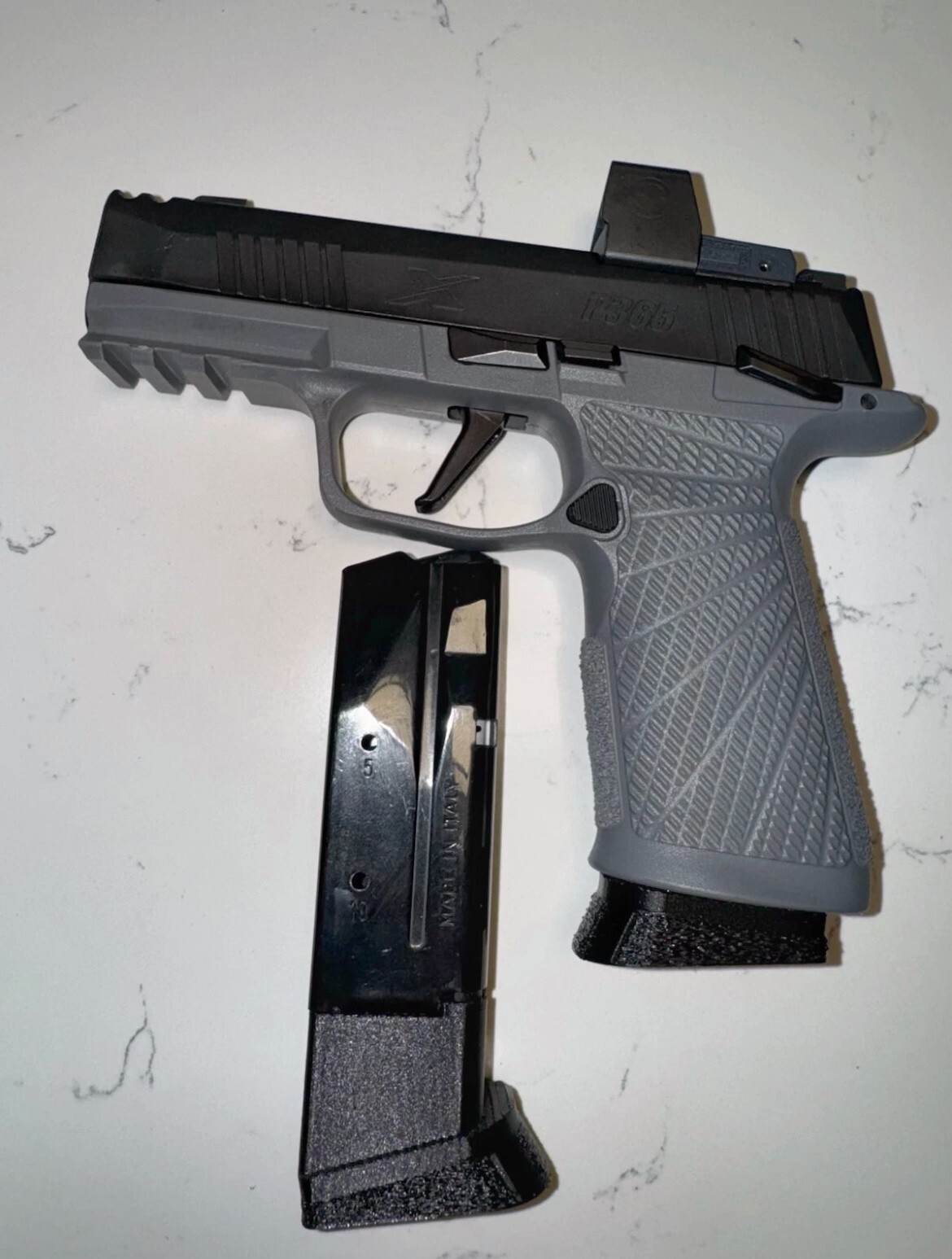 Sig X Macro Grip Sig Sauer P365 XL 12 To X Macro Magazine Adapter Base ...
