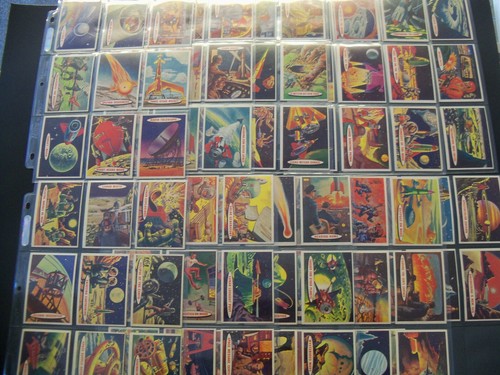 1957 TOPPS SPACE CARDS COMPLETE SET EX-EXMT+ READ!!! | eBay