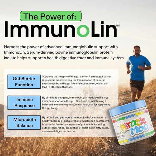 Miracle Moo Colostrum Powder | Unflavored | Grass-fed Colostrum with ...