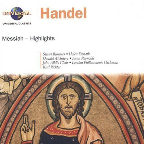 Handel: Messiah - Highlights - Music CD - BURROWS / LONDON PHIL ORCH ...