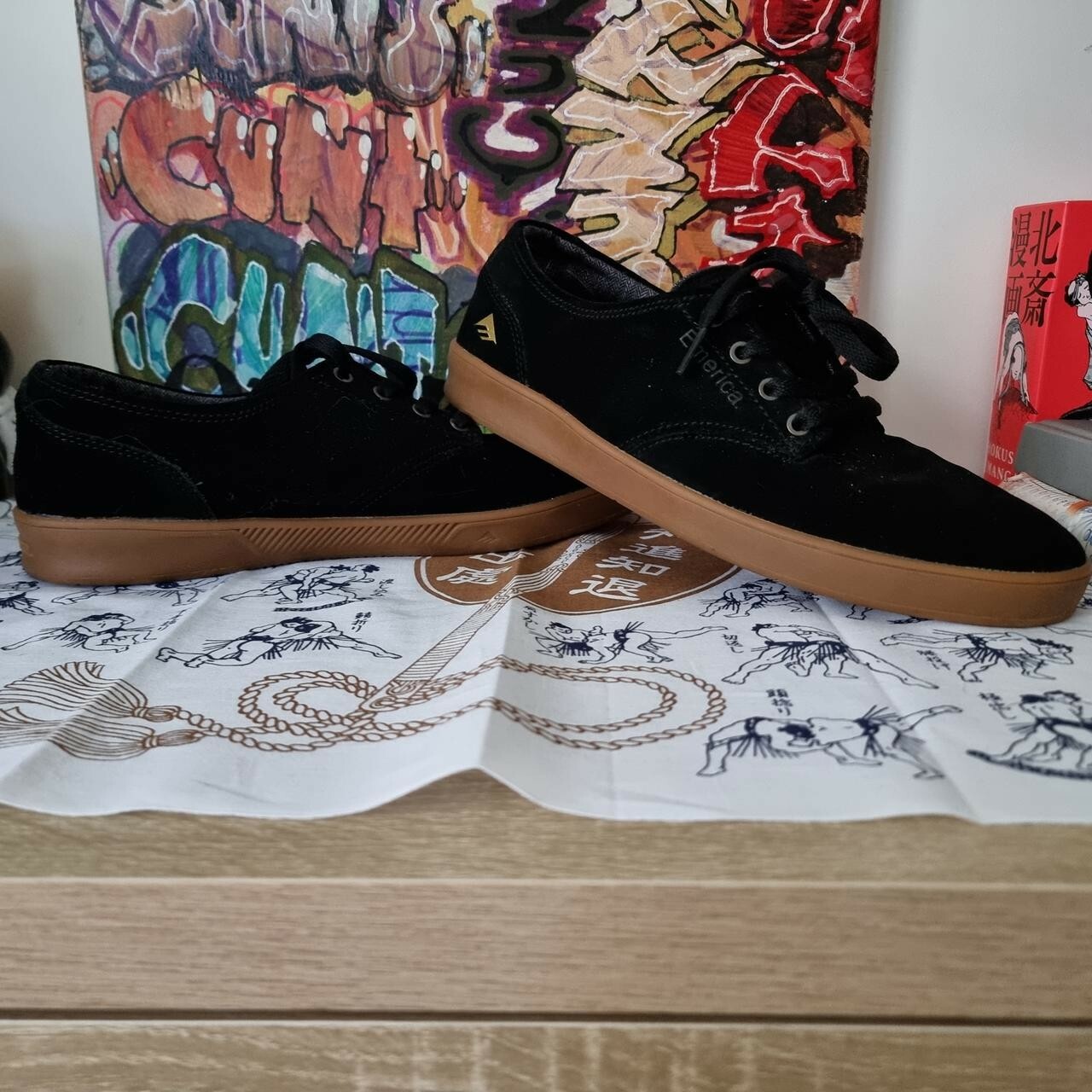 Emerica The Romero Laced Black Gum | eBay