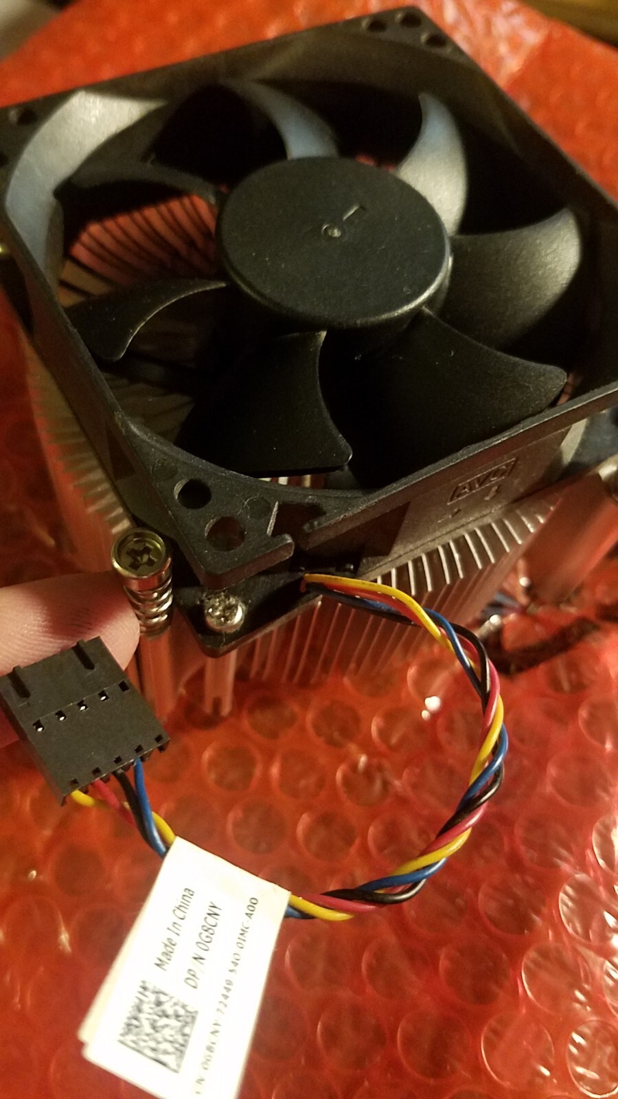 Cleaned Tested Dell Optiplex 3020 9020 790 MT Heatsink Fan Cooler G8CNY ...