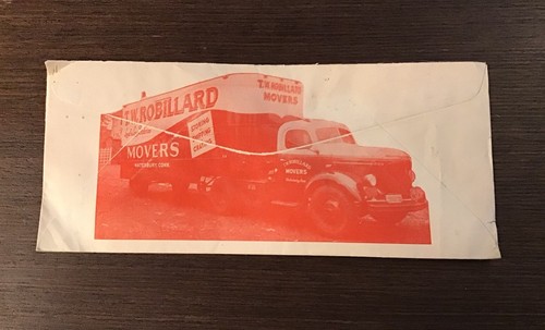 1952 NORTH AMERICAN VAN LINES ENVELOPE w/ NATO STAMP 150th Anni. Brass ...