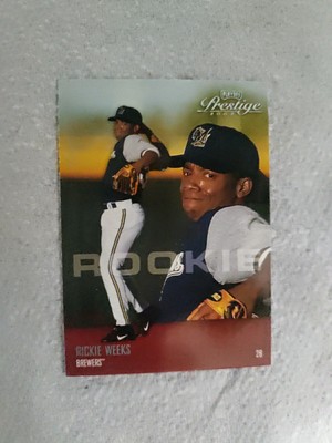 RICKIE WEEKS 2003 Playoff Prestige RC Baseball #209 Milwaukee Brewers ...