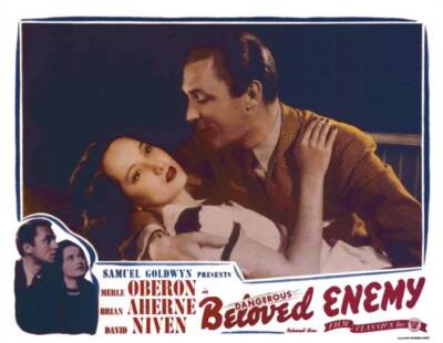 Beloved Enemy US lobby card Merle Oberon Brian Aherne 1936 Old Movie Photo | eBay Australia
