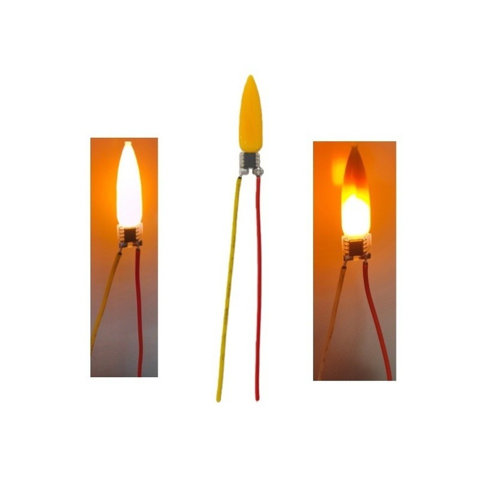 Flickering Flame Effect LED Circuit Board for Candle Light For DIY ...