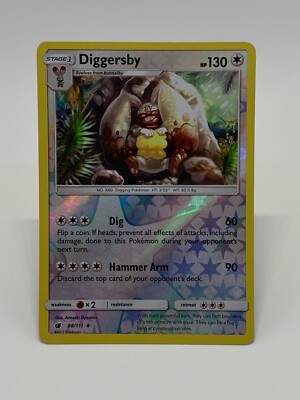 Diggersby - Pokémon - Crimson - Invasion - 88/111 - Reverse Holo ...