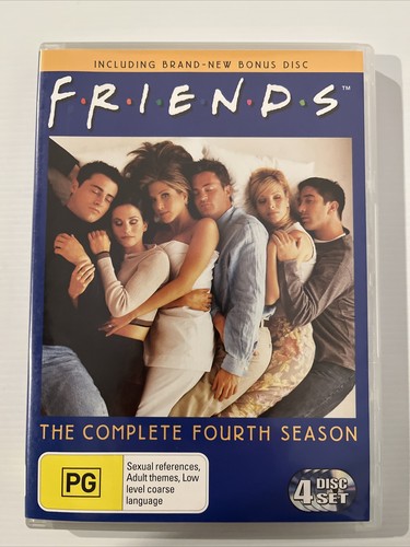 FRIENDS: The Complete Fourth Season / Series 4 - (DVD) | eBay Australia