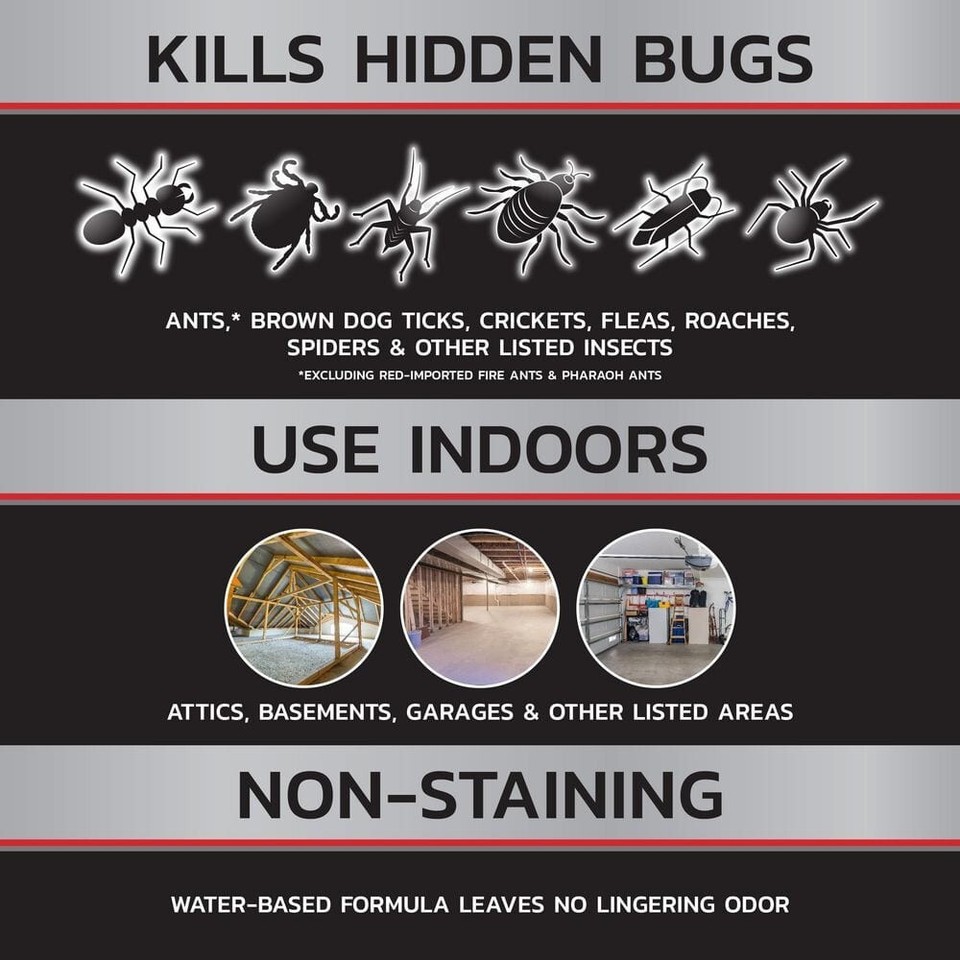 6 Can Fogger Insect Killer Bomb Indoor Bug Roach Spider Flea Tick Bed ...