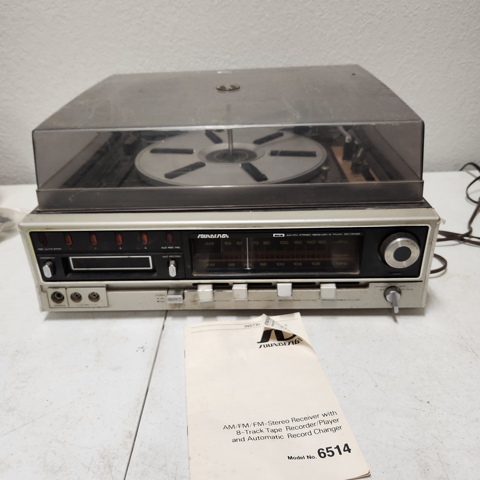Sound Design Am Fm Stereo Reciever And Track Recorder And Record Player ...